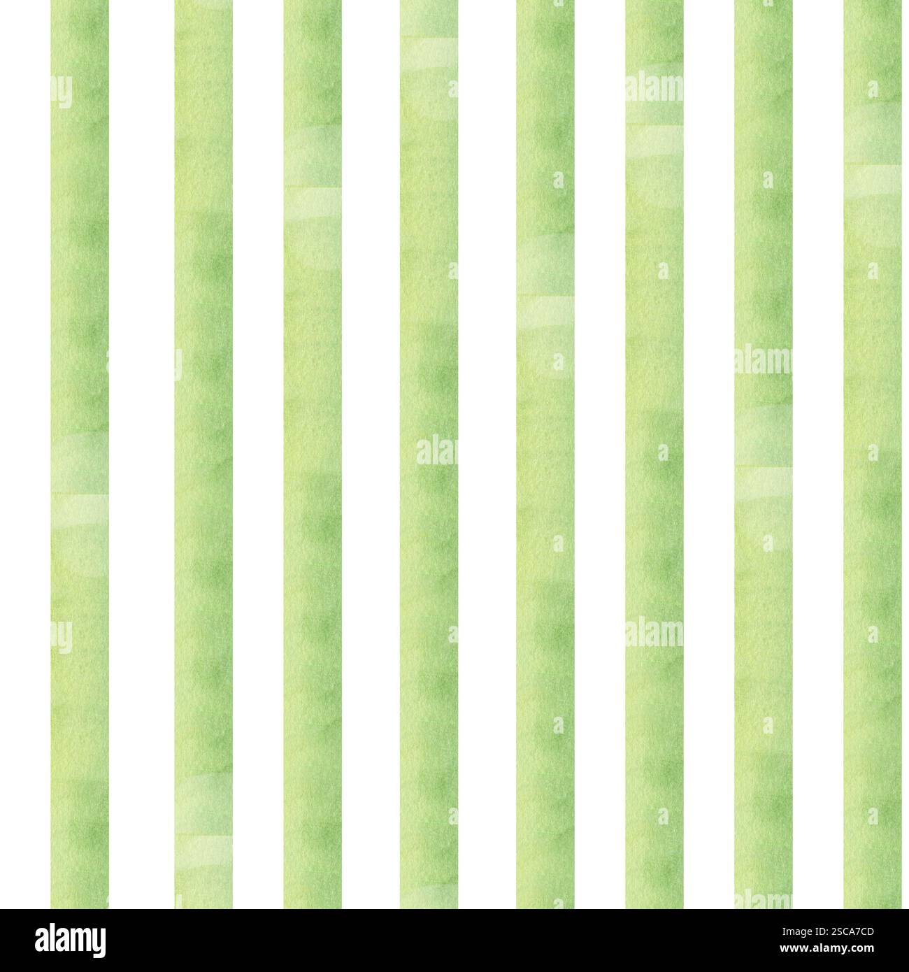 Green vertical lines seamless pattern. Hand drawn stripes background in ...