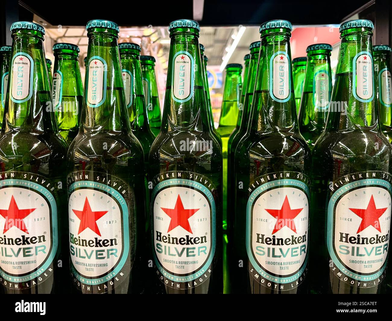 Heineken Silver beer, Heineken, Heineken beer bottles, Heineken Silver ...