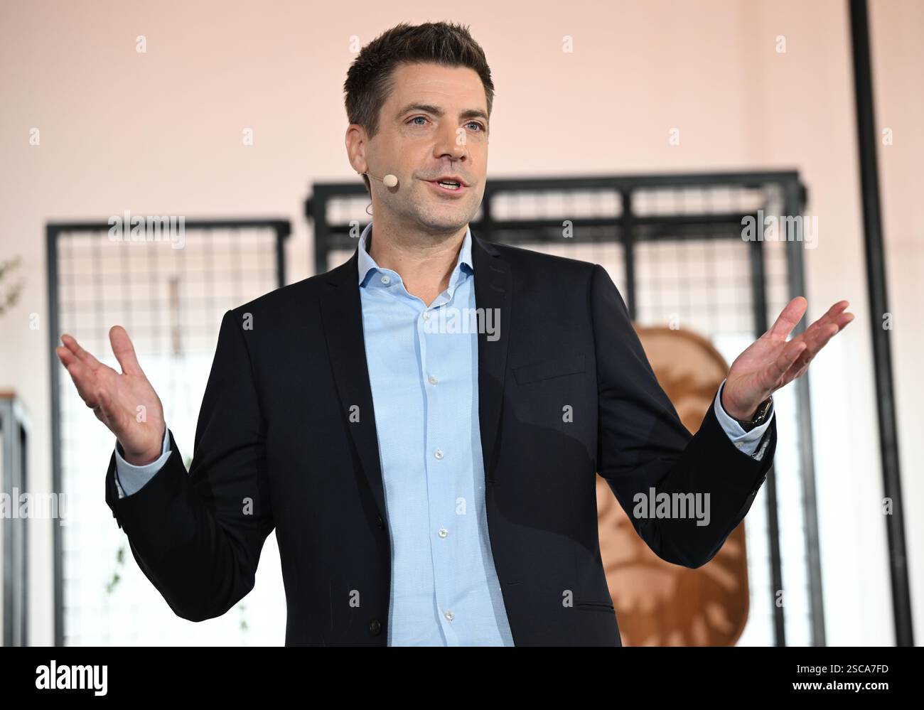06 February 2025, Hesse, Frankfurt/Main: Lars Stoy, new CEO of ING ...