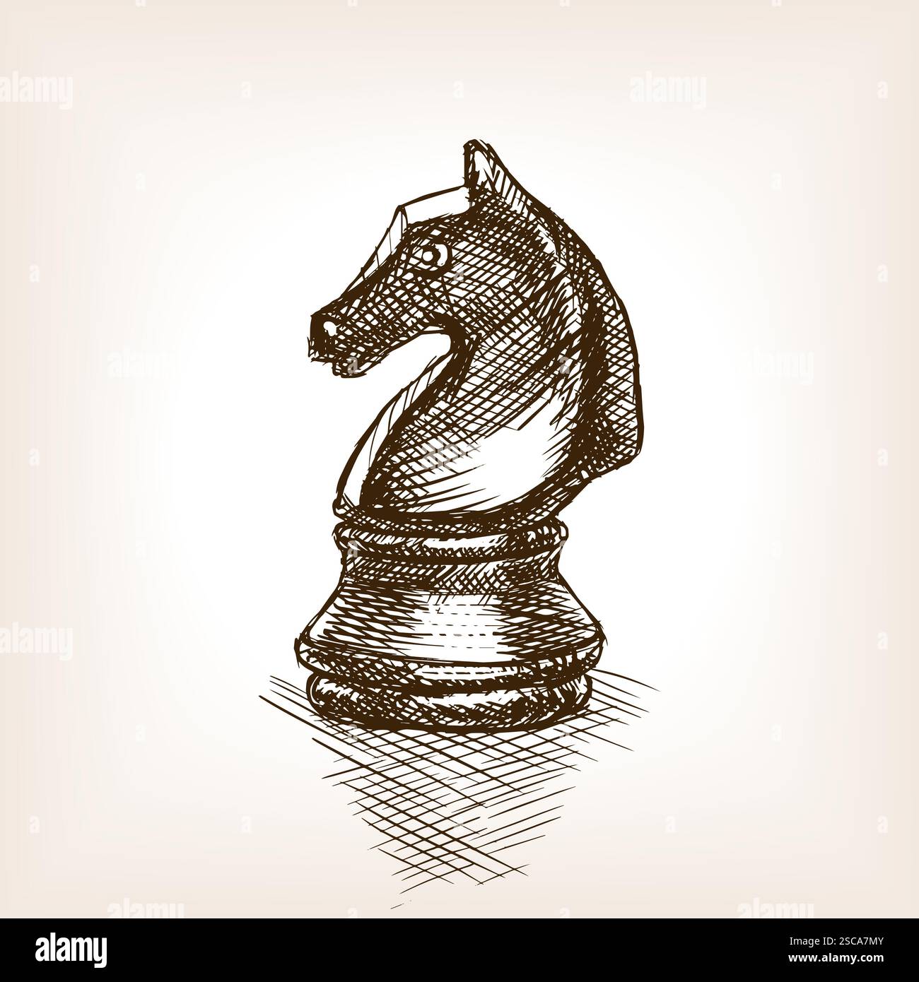 Vintage chess knight hi-res stock photography and images - Alamy