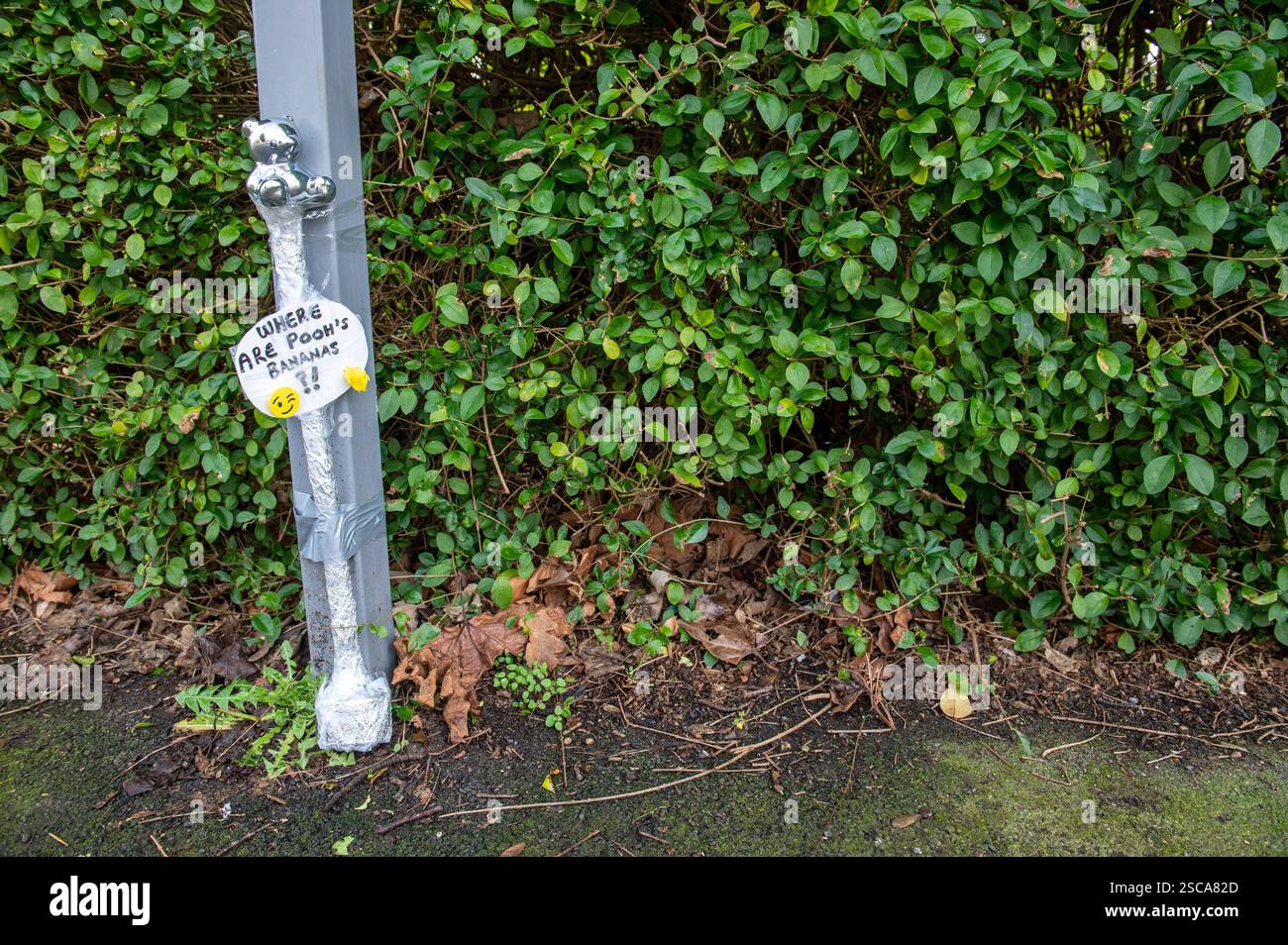 Location of mystery bananas which appear regularly on the corner of ...