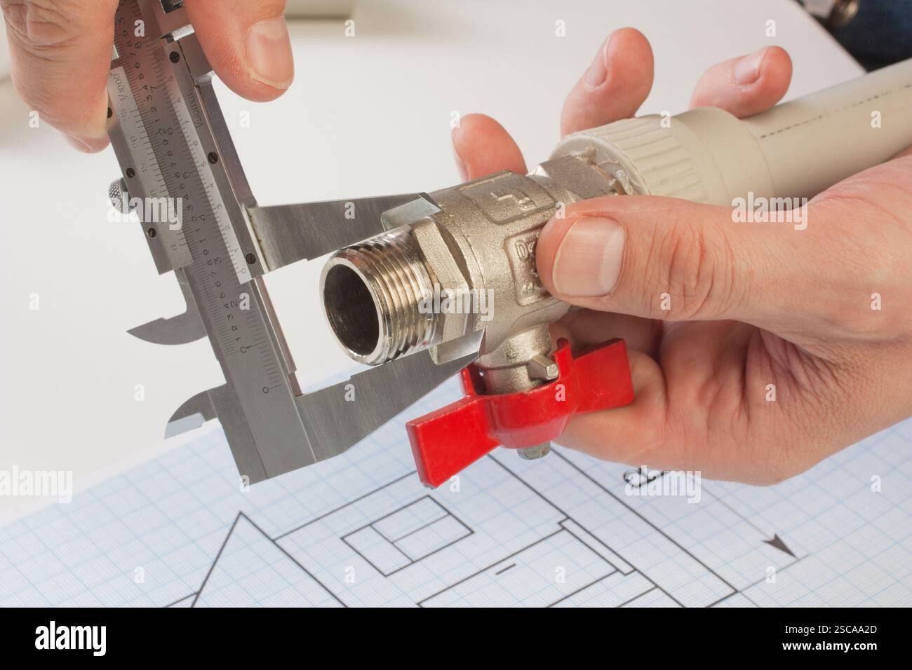Plumbing fixtures and piping parts Stock Photo - Alamy