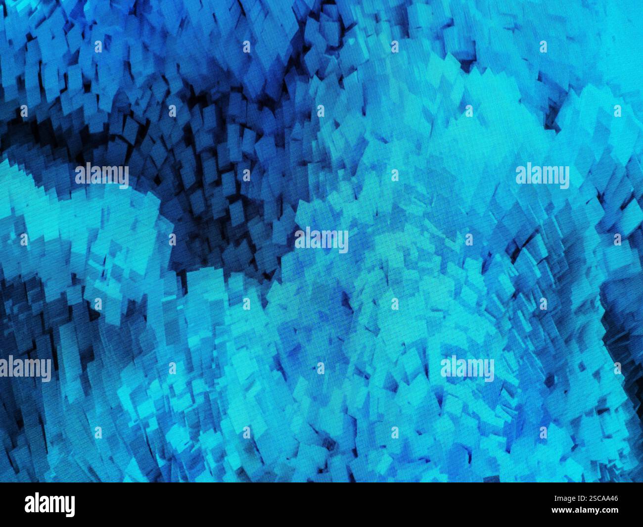 A fleeting moment during the display inside the Gaudi Cube by Refik ...