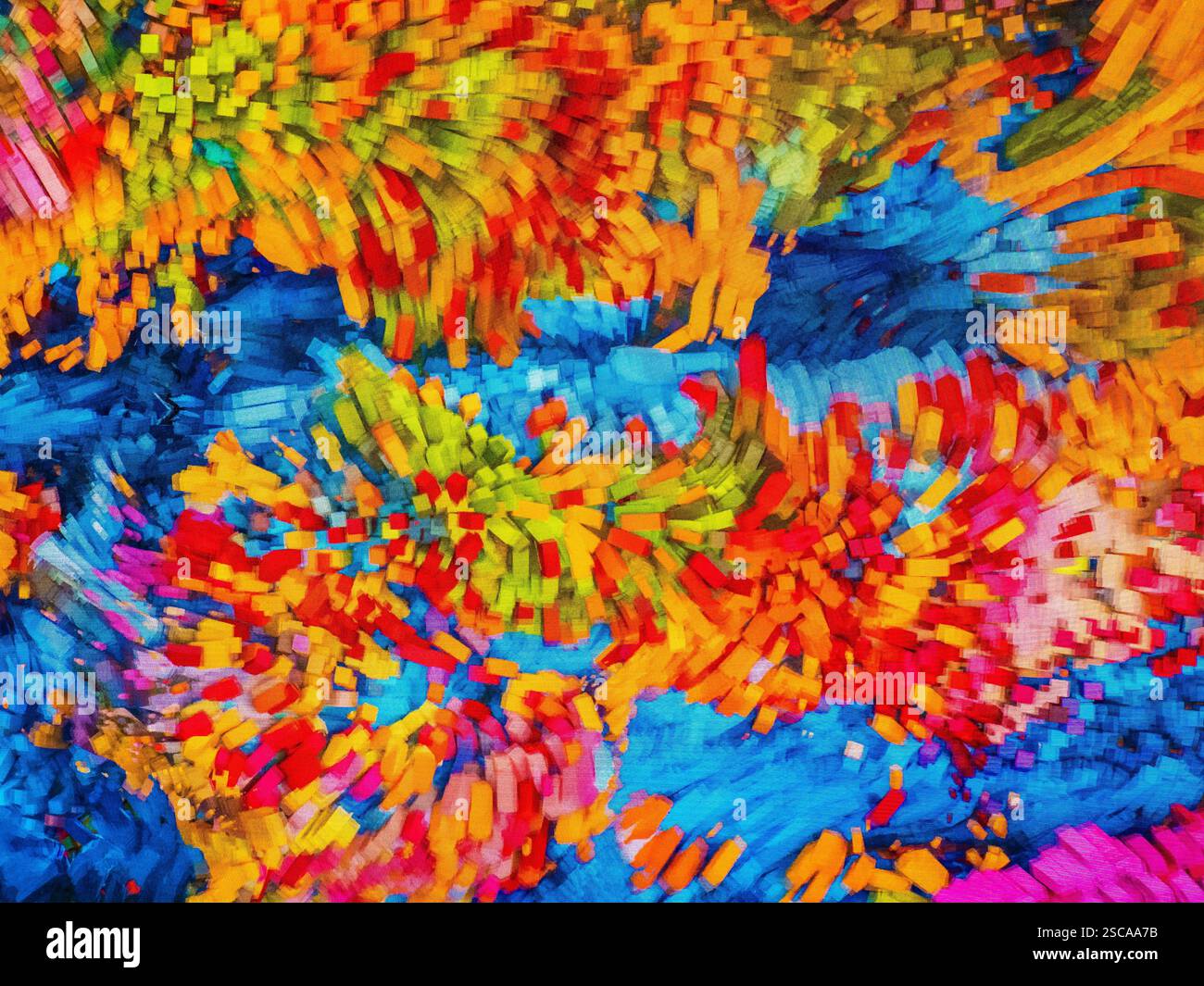 A fleeting moment during the display inside the Gaudi Cube by Refik ...