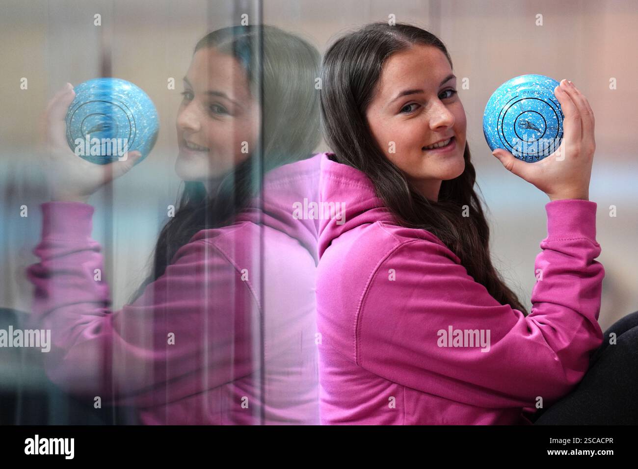World indoors mixed pairs bowls champion Beth Riva at The Sir Chris Hoy ...