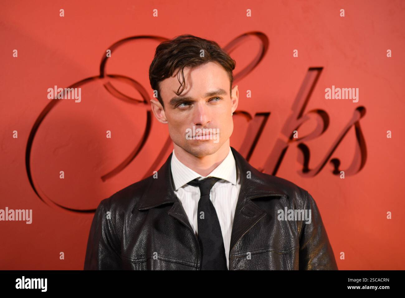 New York, USA. 05th Feb, 2025. Thomas Doherty attends Saks Fifth Avenue ...