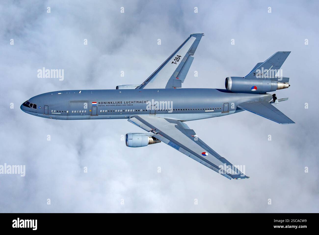 Royal Netherlands Air Force McDonnell Douglas KC-10 Extender performing ...