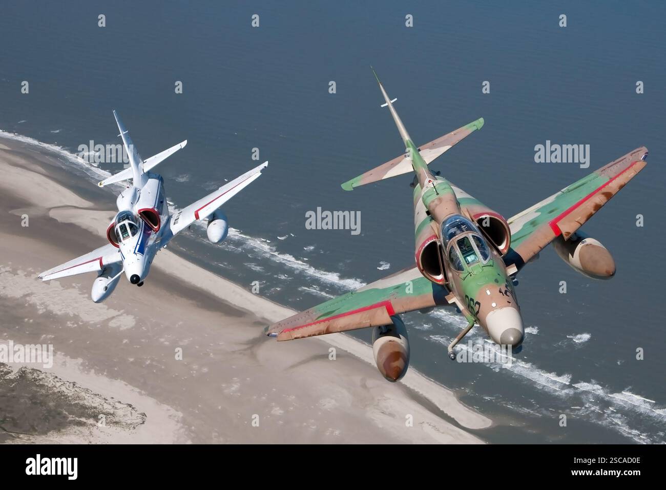 A-4 Skyhawk flying during an air-to-air photo shoot. The A-4 Skyhawk ...