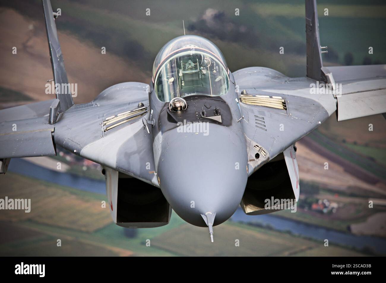 The Mikoyan MiG-29 is a twin-engine air superiority fighter aircraft ...