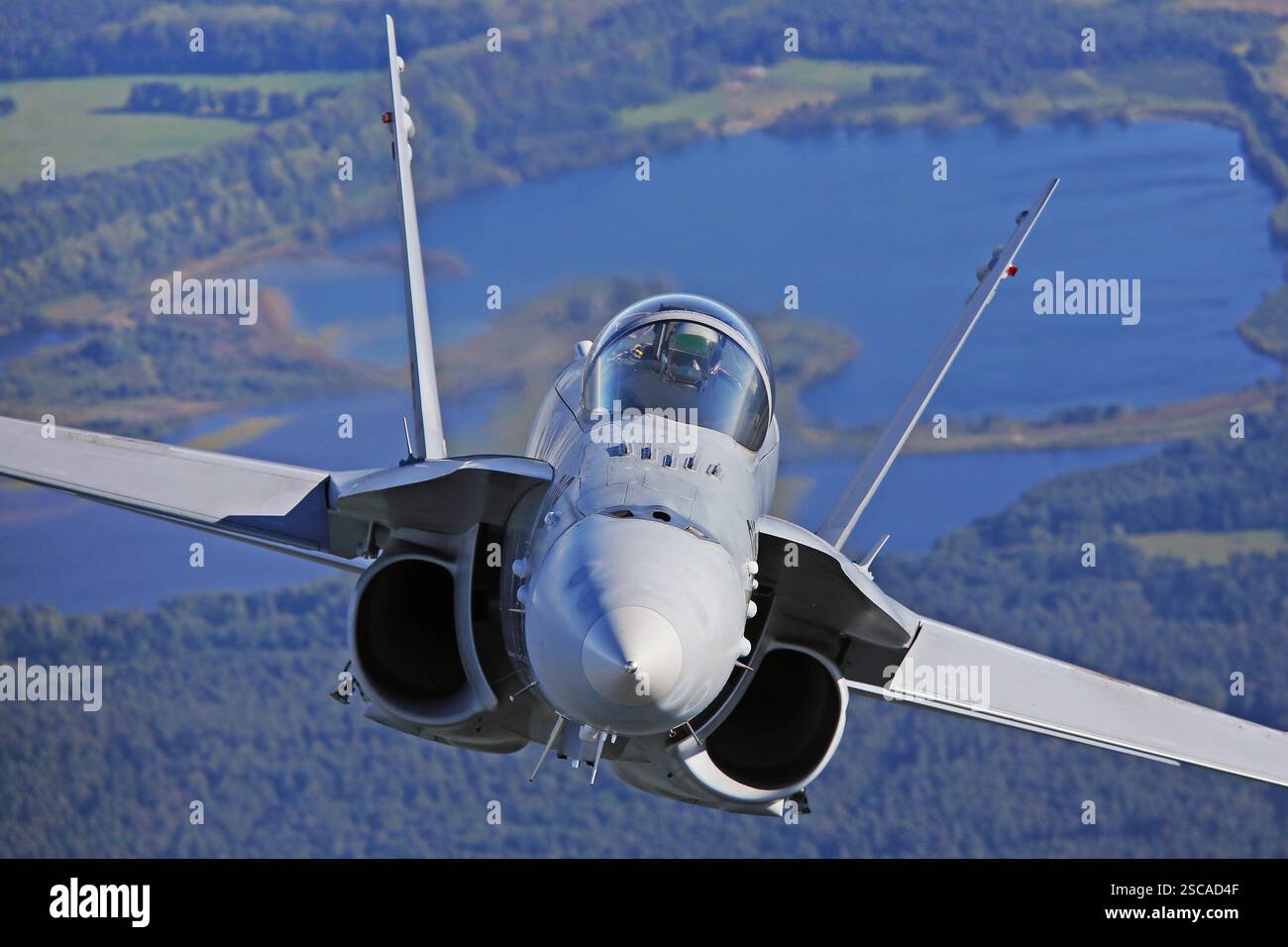 The McDonnell Douglas F/A-18 Hornet, operated by the Finnish Air Force ...