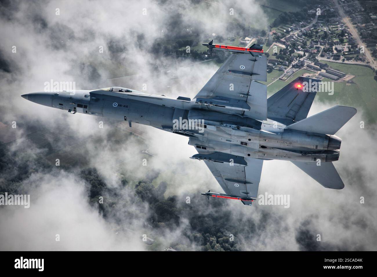 The Finnish Air Force's McDonnell Douglas F/A-18 Hornet is a highly ...