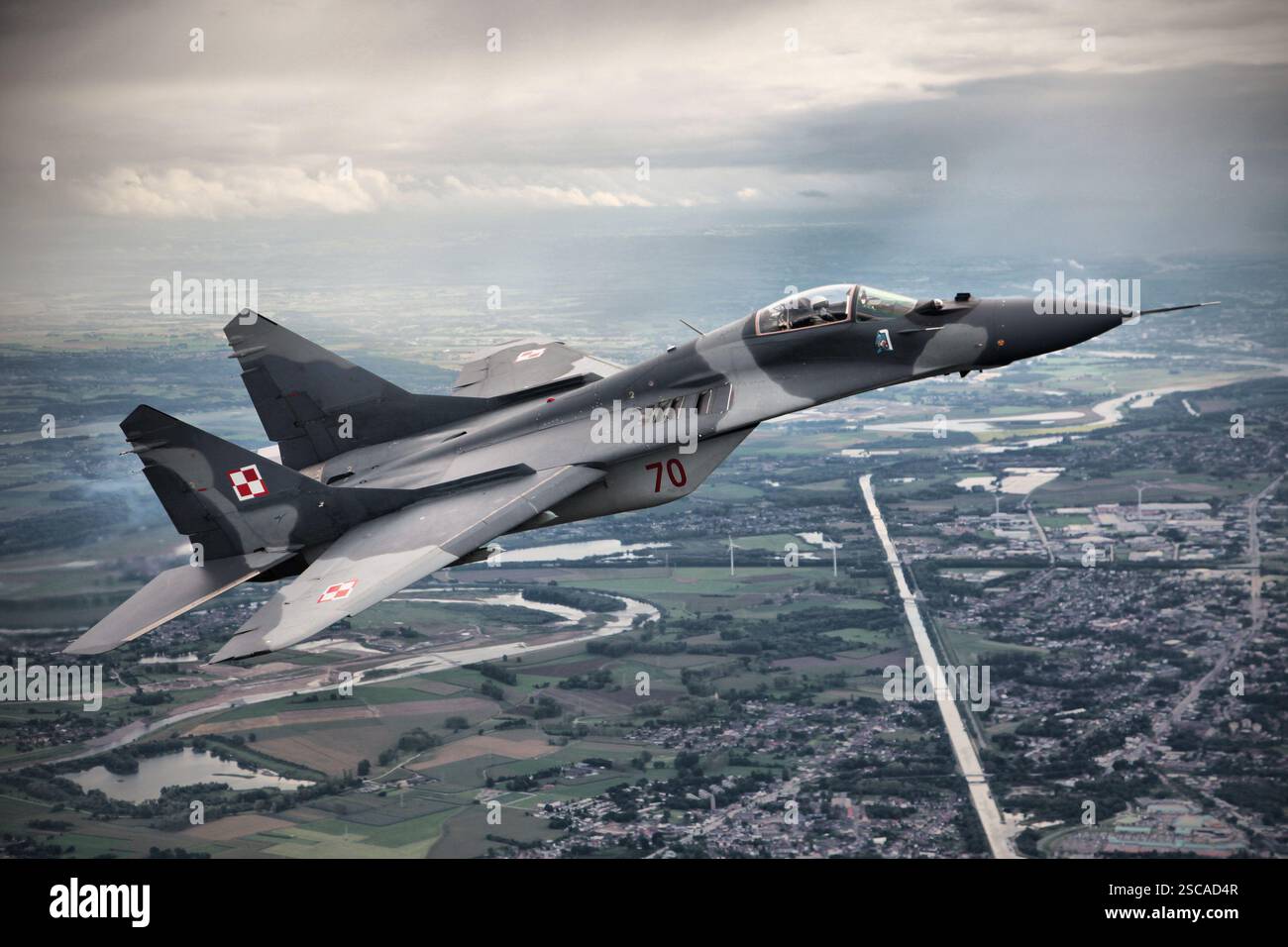 The Mikoyan MiG-29 is a twin-engine air superiority fighter aircraft ...