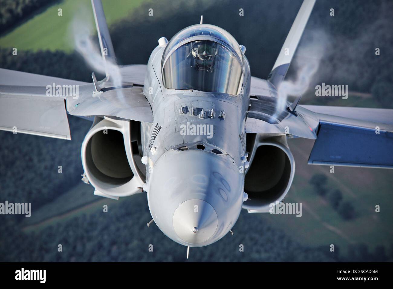 The McDonnell Douglas F/A-18 Hornet is a twin-engine, multirole fighter ...