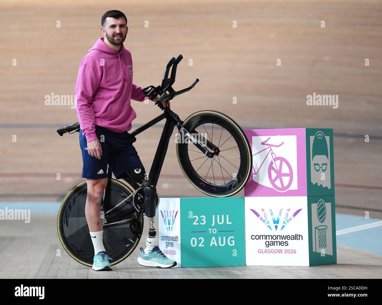 Paralympian and Scottish Para Cyclist Callum Deboys at The Sir Chris ...