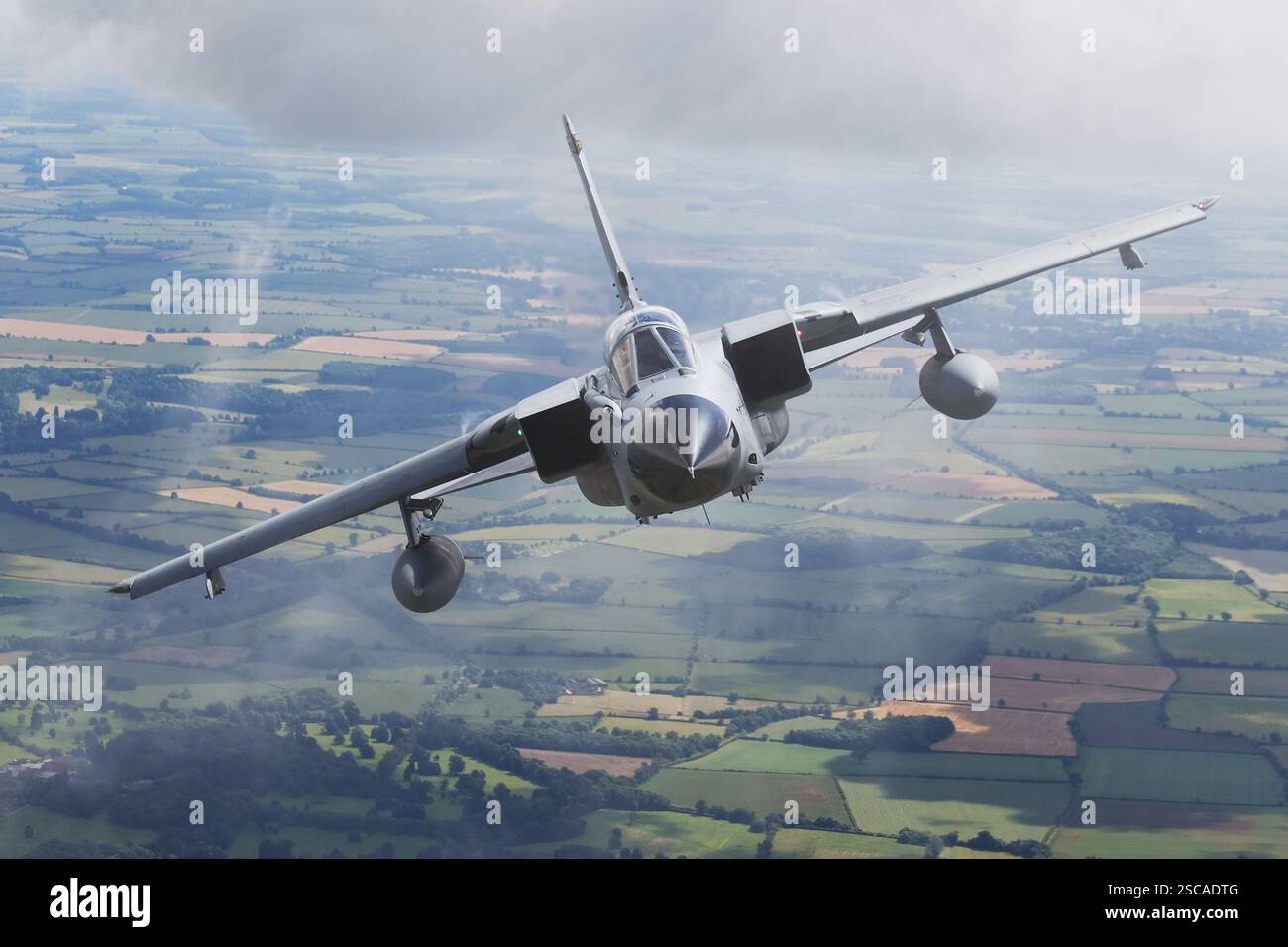 German Air Force Panavia Tornado in flight. Powered by two Rolls-Royce ...