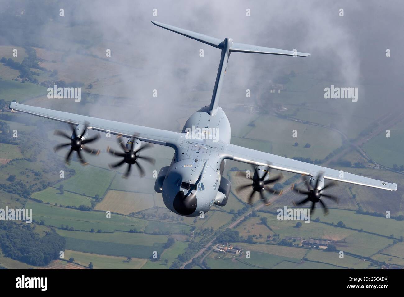 German Air Force Airbus A400M performing cargo drop Stock Photo - Alamy