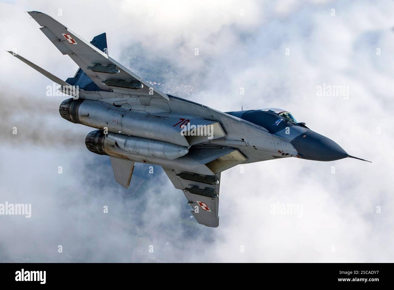 The Mikoyan MiG-29, used by the Polish Air Force, is a versatile ...