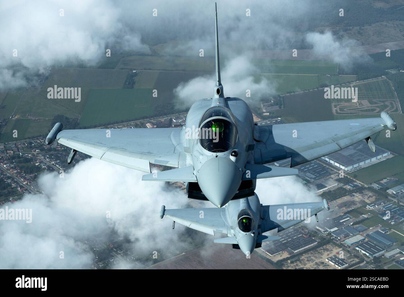 The Eurofighter Typhoon is a twin-engine, multirole fighter aircraft used by the Royal Air Force ...