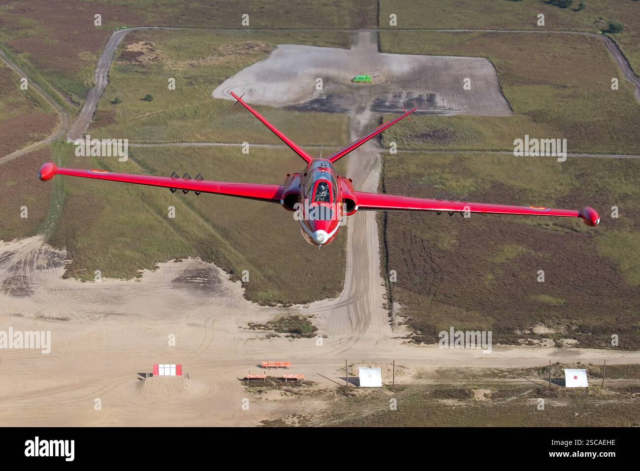 The Fouga Magister is a French-made twin-engine jet trainer, often seen ...