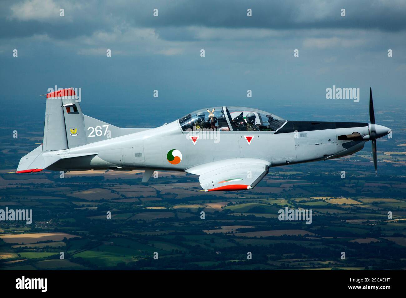 irish air corps PC-9 Stock Photo - Alamy