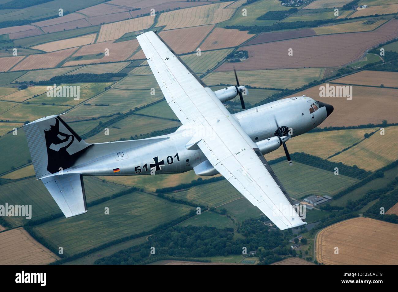 german air force C-160 transall Stock Photo - Alamy