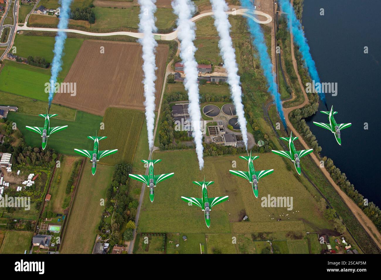 The Saudi Hawks is the aerobatic display team of the Royal Saudi Air ...