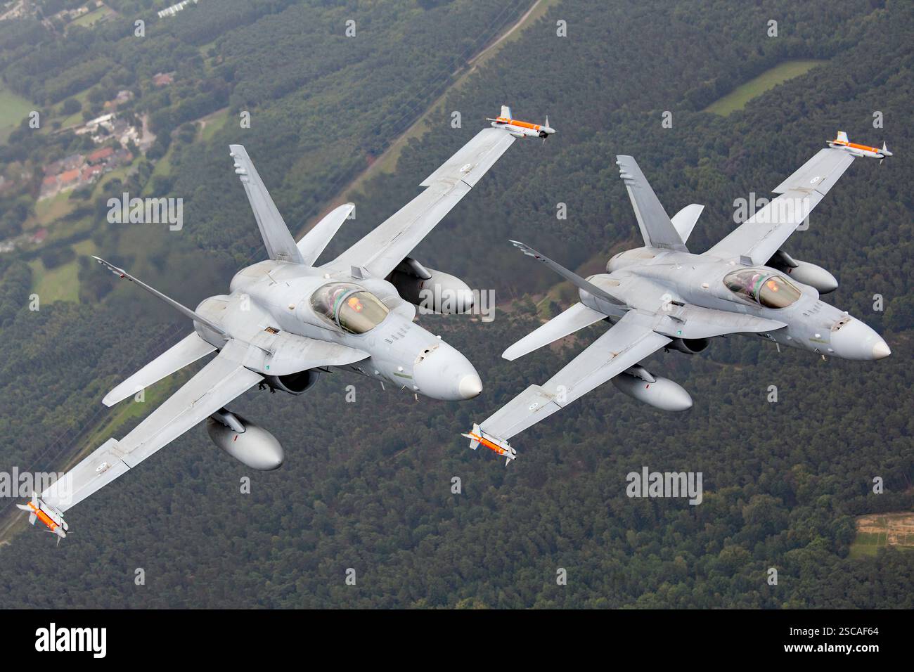 The McDonnell Douglas F/A-18 Hornet, operated by the Finnish Air Force ...