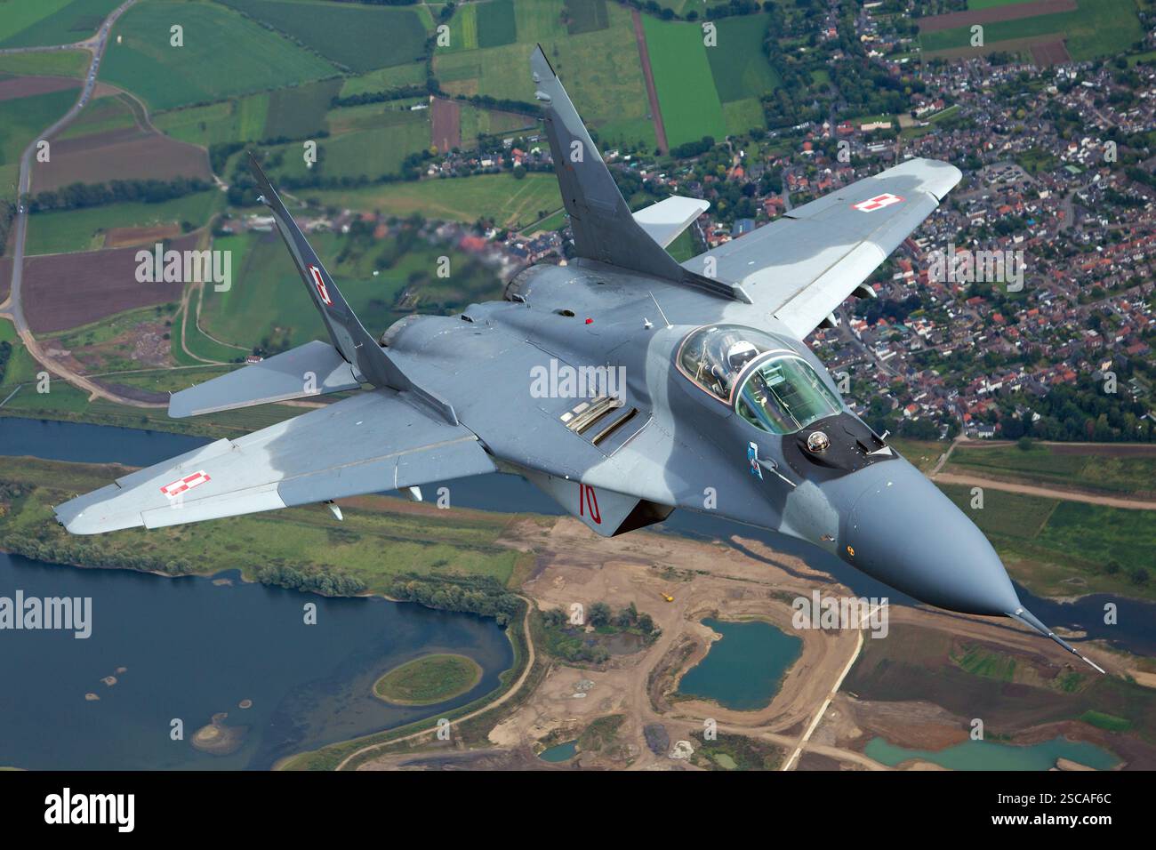 The Polish Air Force Mikoyan MiG-29 is a twin-engine, supersonic ...