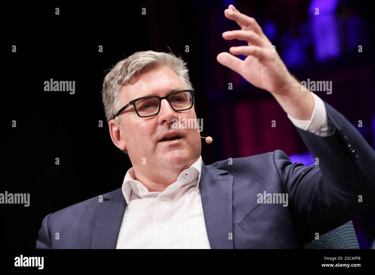 Hamburg, Germany. 06th Feb, 2025. Axel Hellmann, CEO of Eintracht ...