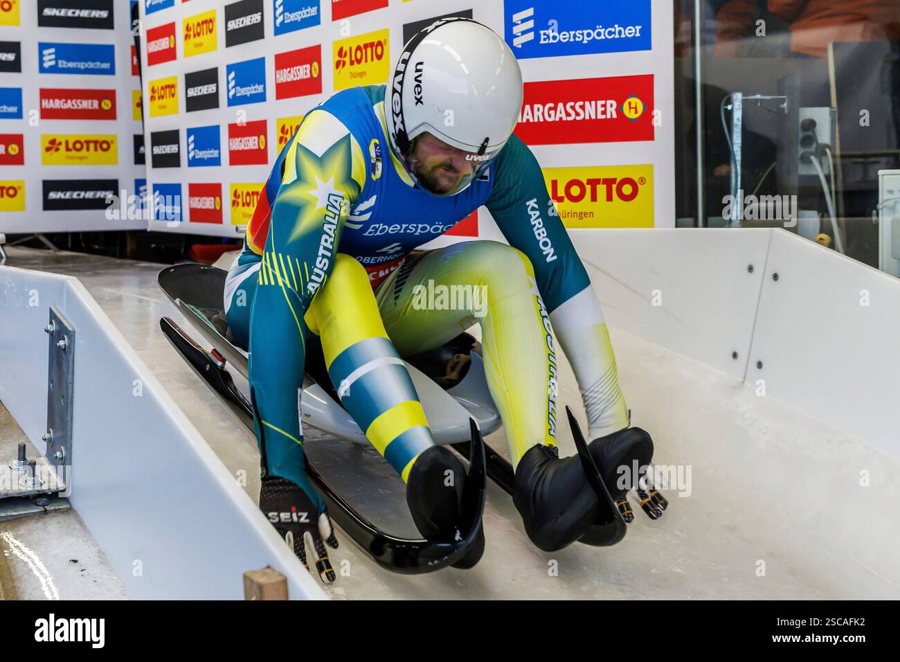 Oberhof, Deutschland. 26th Jan, 2025. Alexander Michael Ferlazzo (AUS ...