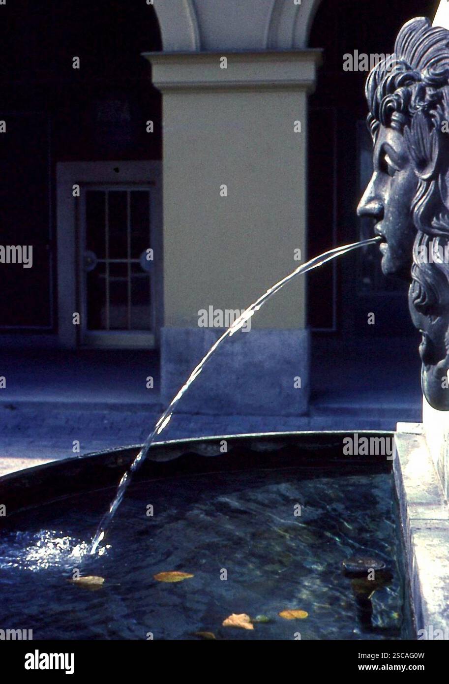 A waterspout at the Nymph Fountain by Ludwig Schwanthaler in the ...
