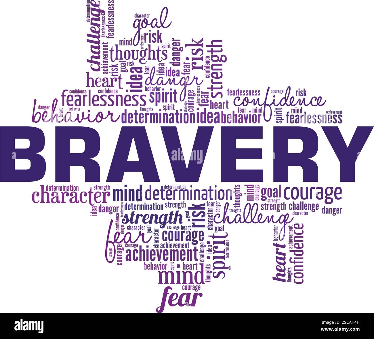 Bravery word cloud conceptual design isolated on white background Stock Vector Image & Art - Alamy