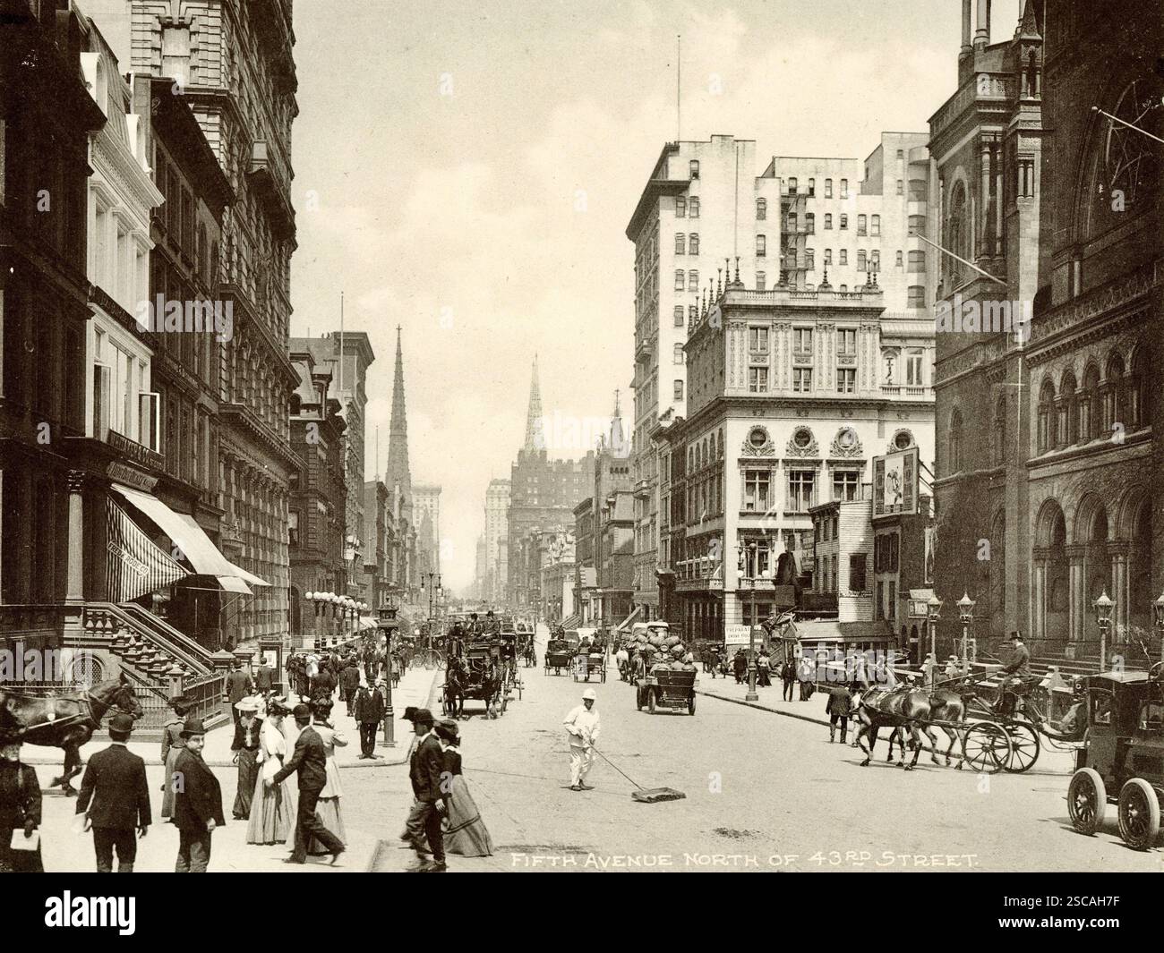 5th Avenue New York City History, 5th Avenue History, 5th Avenue at the Turn of the Century ...