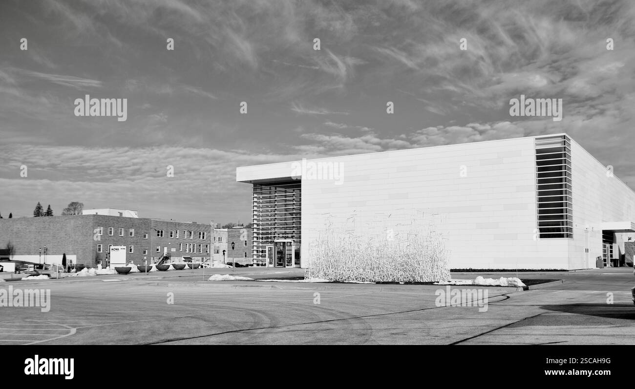 Museum of Wisconsin Art in West Bend Wisconsin Stock Photo - Alamy