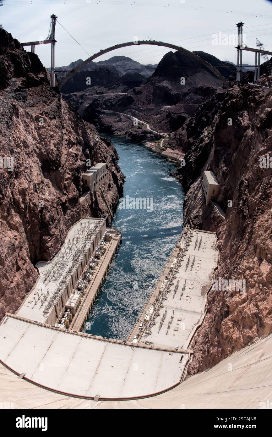Bridge dam over colorado hi-res stock photography and images - Alamy