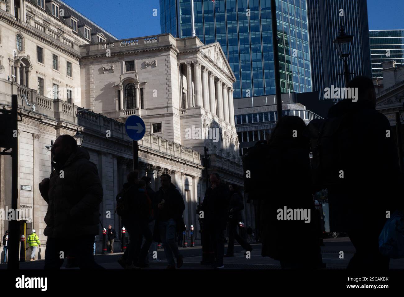 London, England, UK. 6th Feb, 2025. Headquarters of British central ...