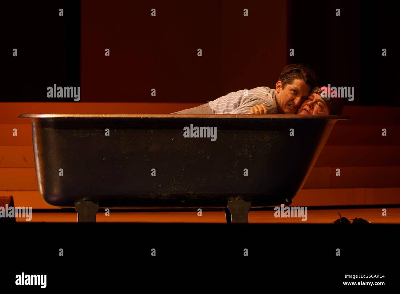 February 5, 2025, Berlin, Berlin, Germany: Pferd Frisst Hut rehearsal ...