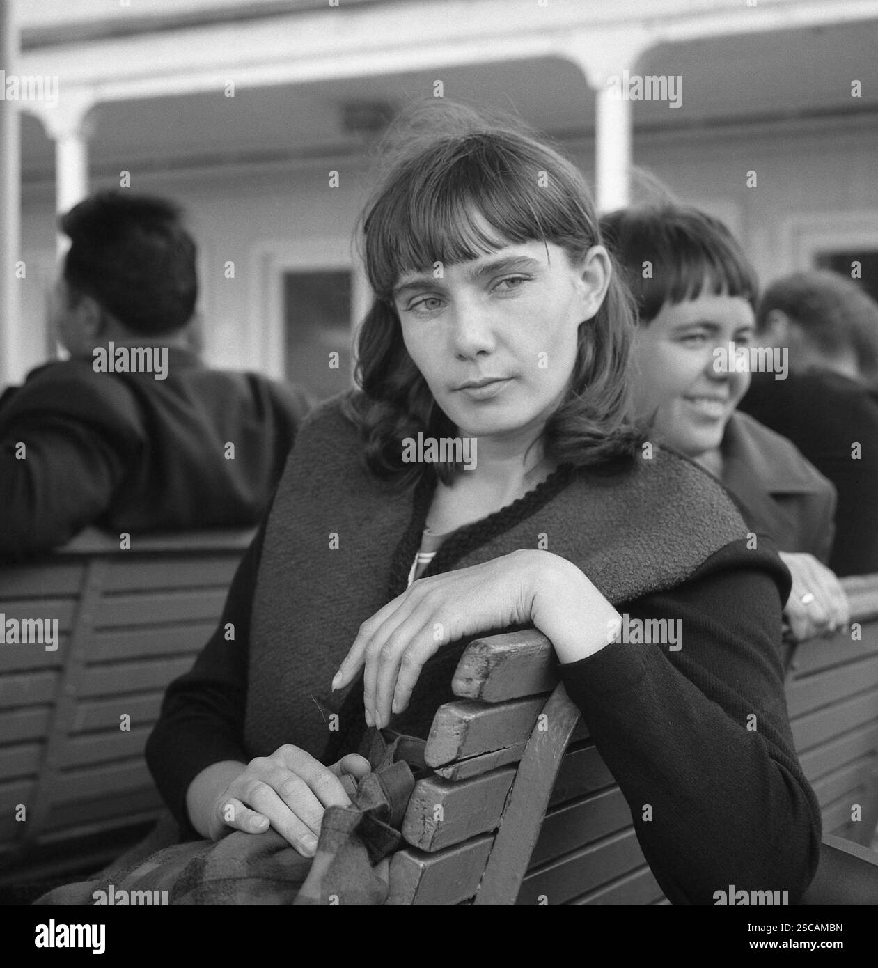 Russian guide on a steamer on Dnieper River in Kiev Stock Photo - Alamy
