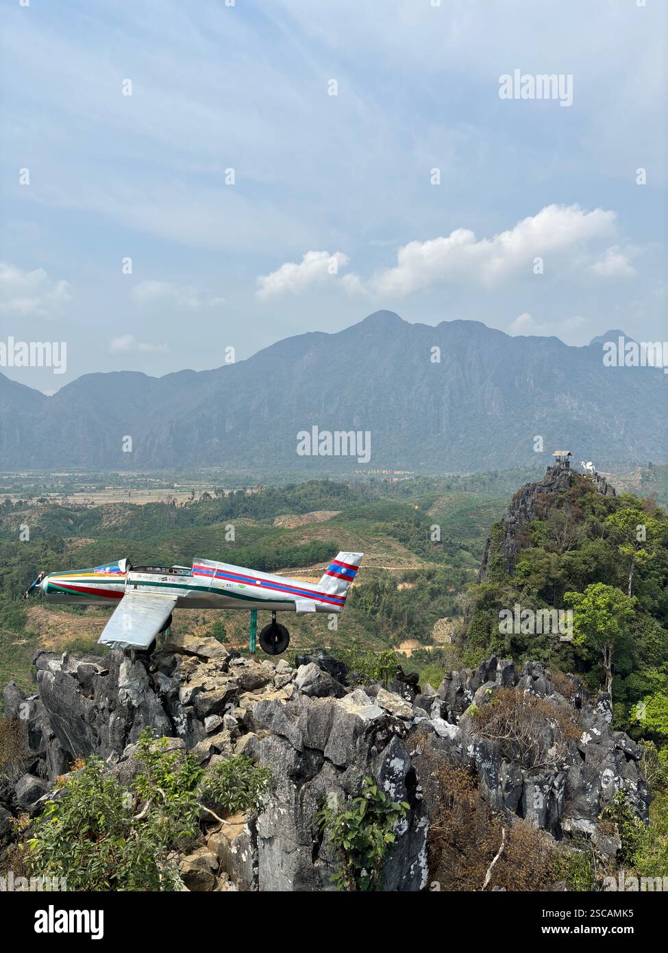 Phapoungkham Cave and Viewpoint, Laos - Stunning Views with an Aerial ...