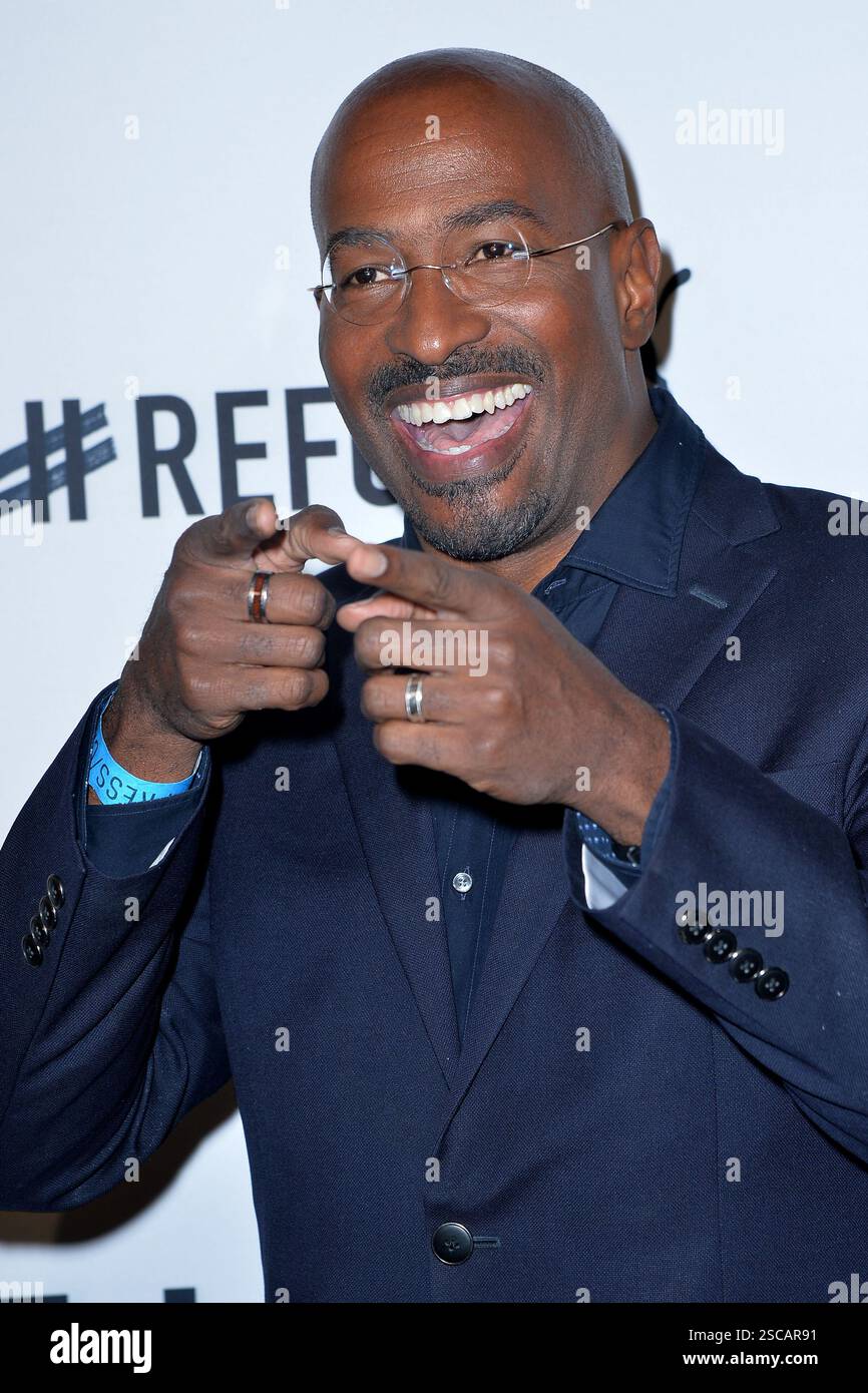 Van Jones attending the fourth annual TIDAL X: Brooklyn benefit concert ...