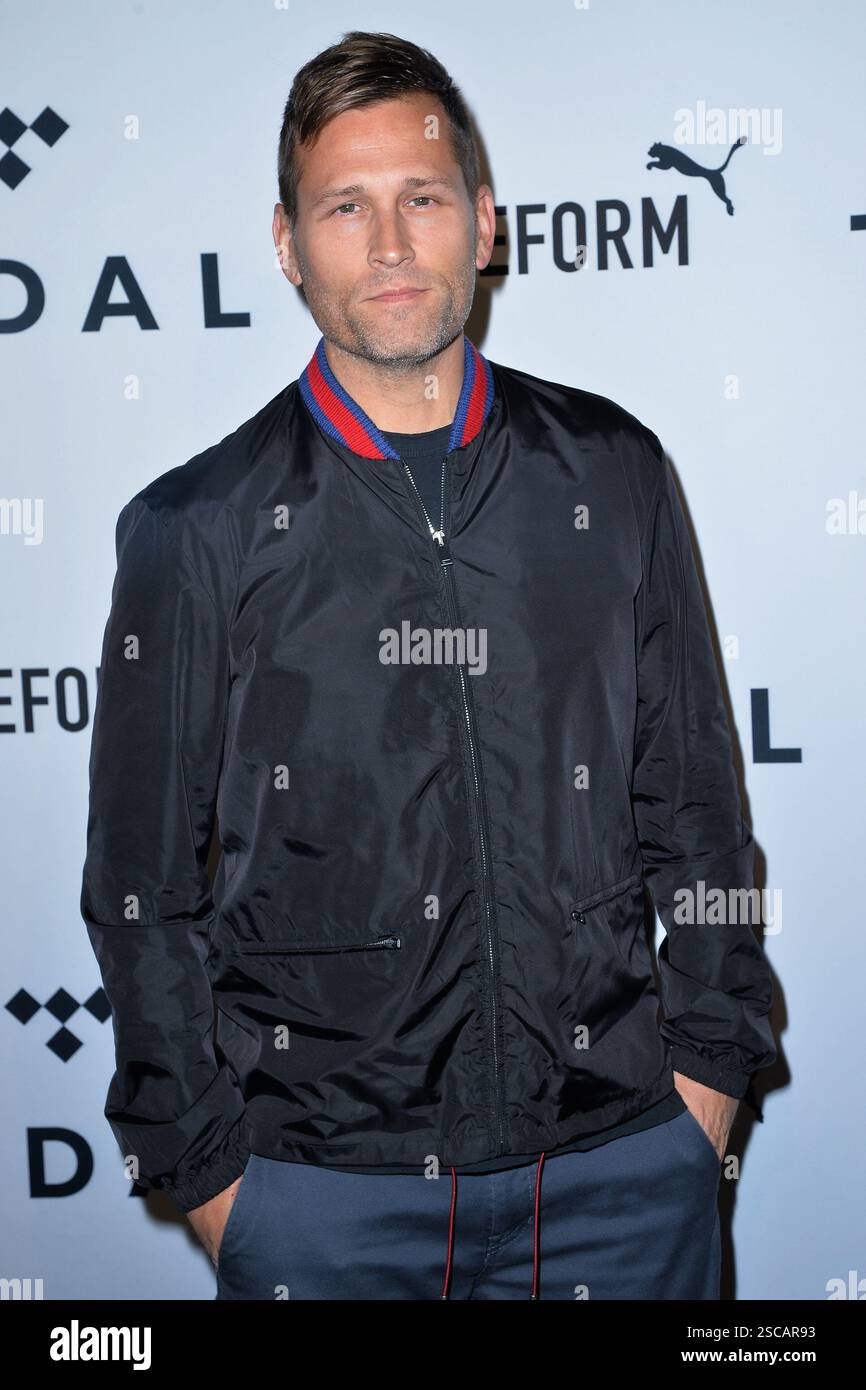 Kaskade attending the fourth annual TIDAL X: Brooklyn benefit concert ...