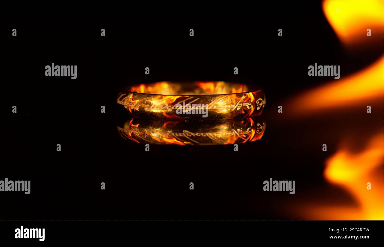 Ring on fire Stock Photo - Alamy