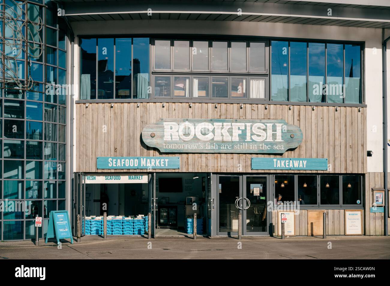 The Rockfish seafood and fish market, restaurant and fish and chip shop ...