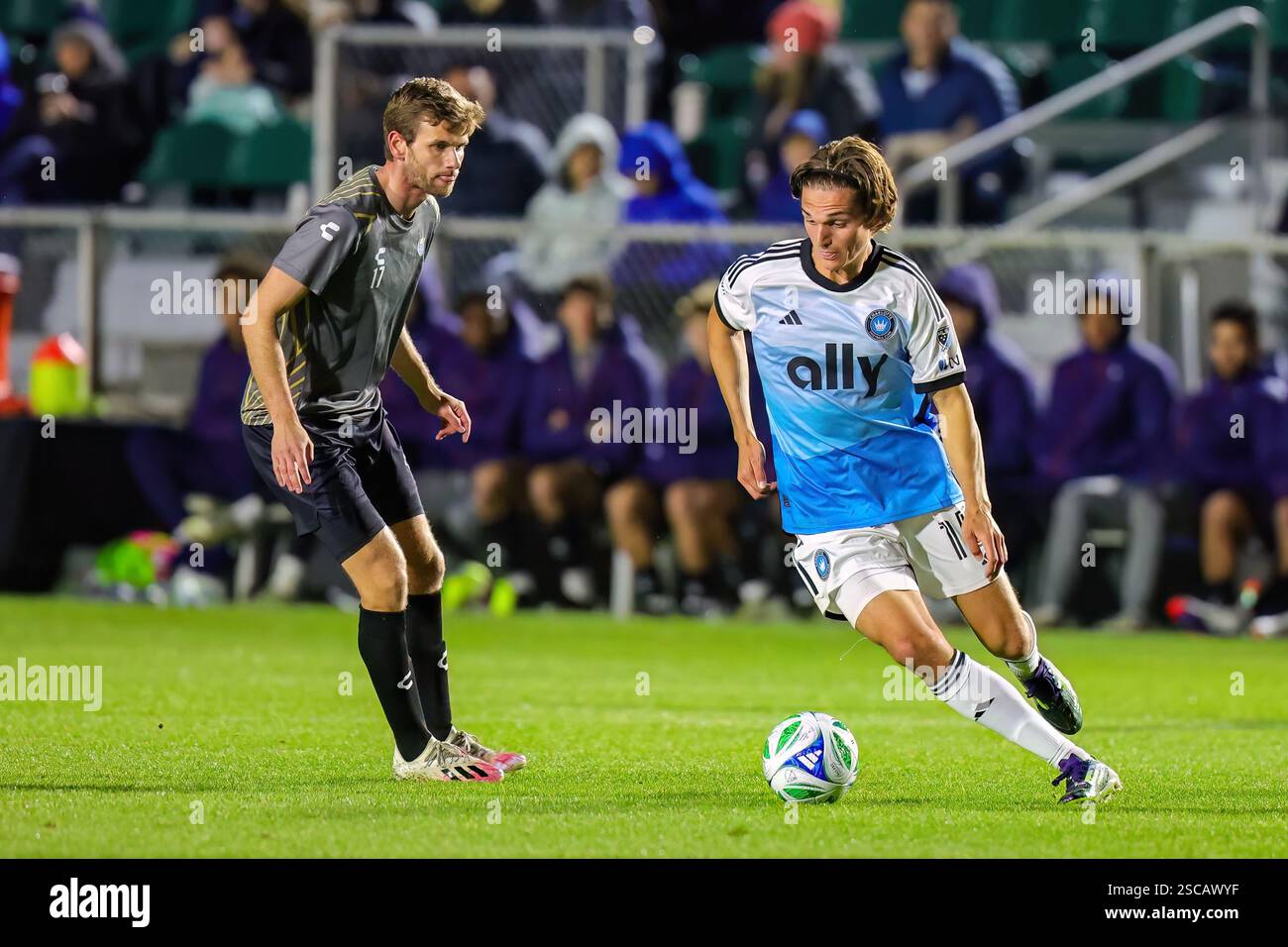 Cary, North Carolina, USA. 5th Feb, 2025. Charlotte FC midfielder BEN ...