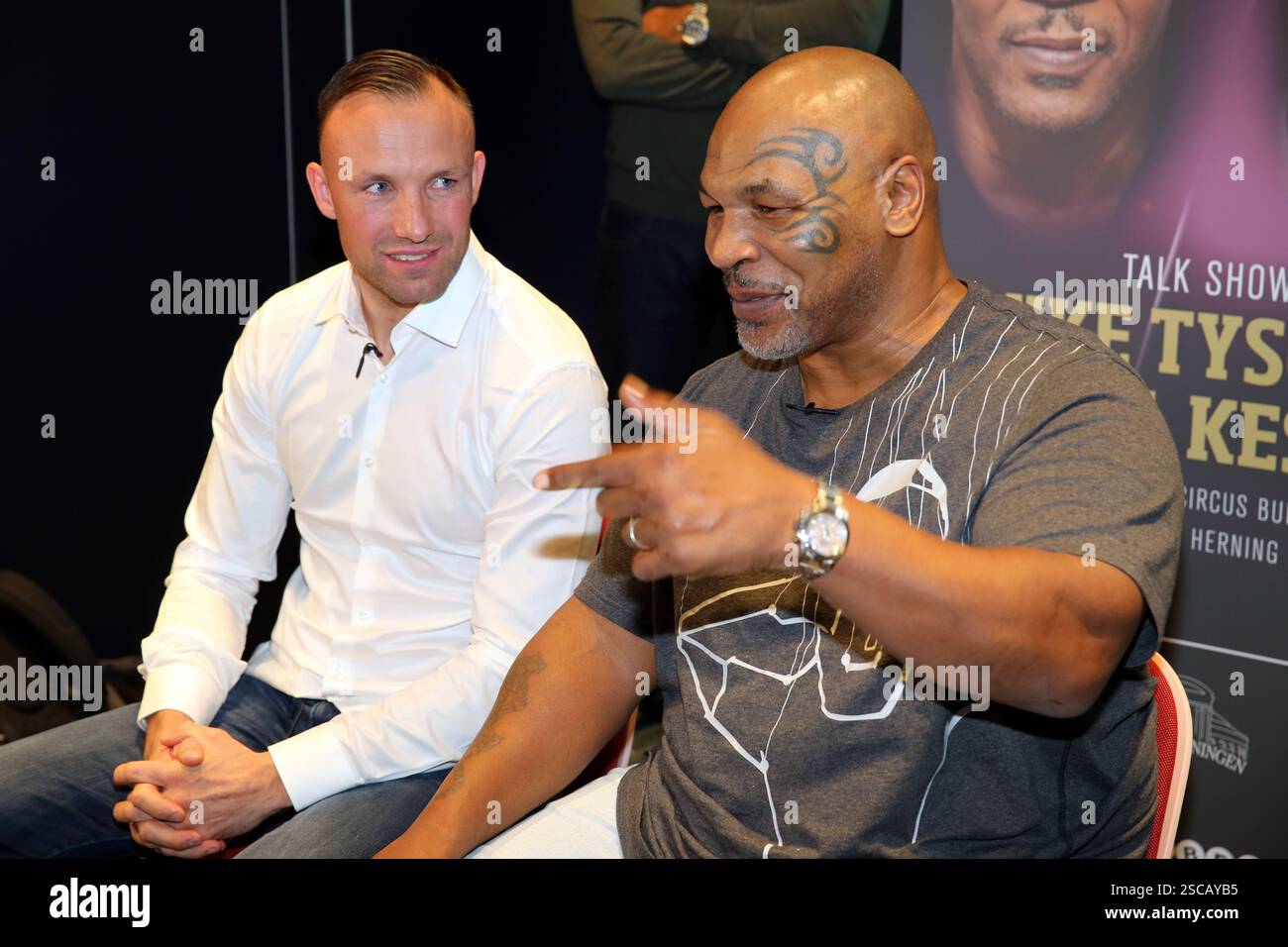 Mikkel Kessler & Mike Tyson in Copenhagen Michael Gerard Tyson (born ...