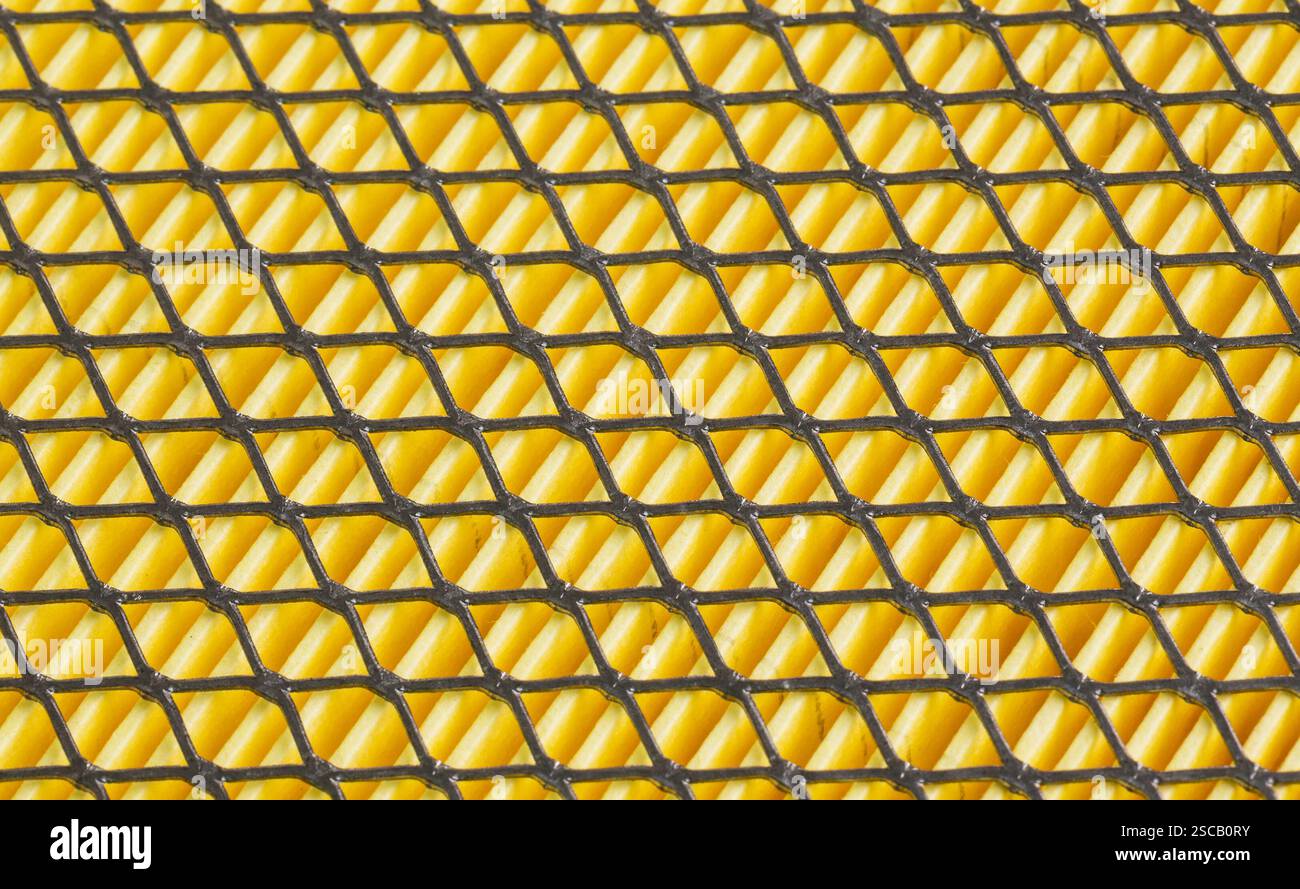 metal grid on the car air filter Stock Photo - Alamy