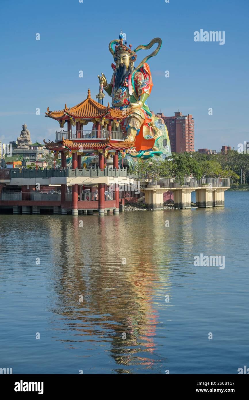 Zuoying Yuandi Tempel am Lotus-Pond, Kaohsiung, Taiwan *** Zuoying ...