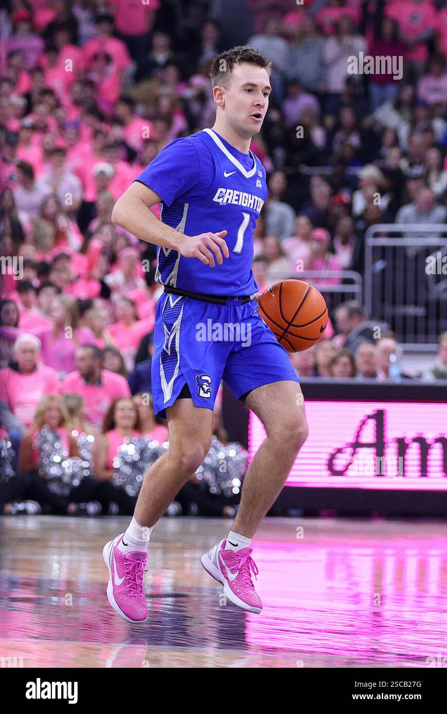 PROVIDENCE, RI - FEBRUARY 05: Creighton Bluejays guard Steven Ashworth ...