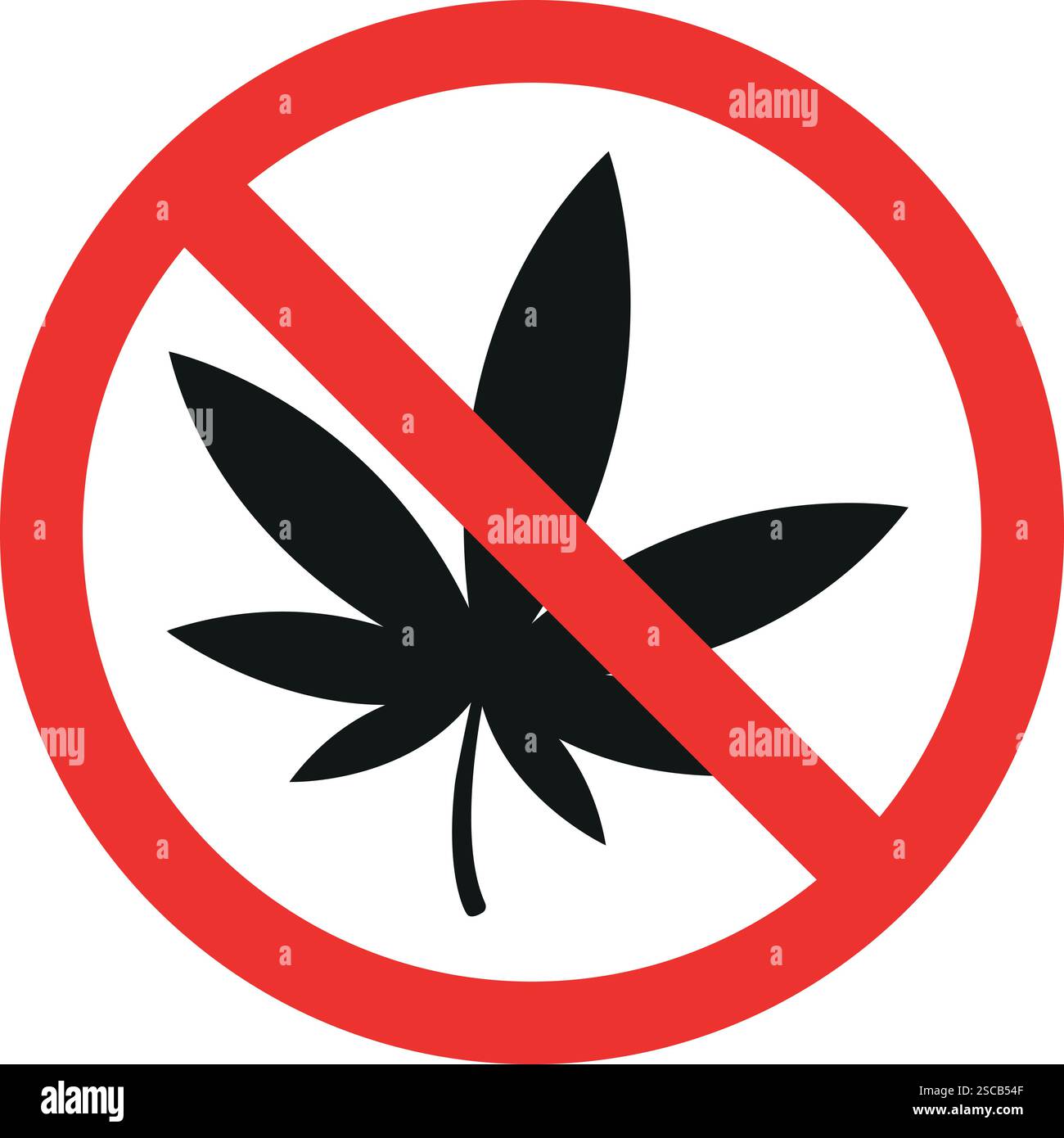 No drug sign. Forbidden signs and symbols Stock Vector Image & Art - Alamy
