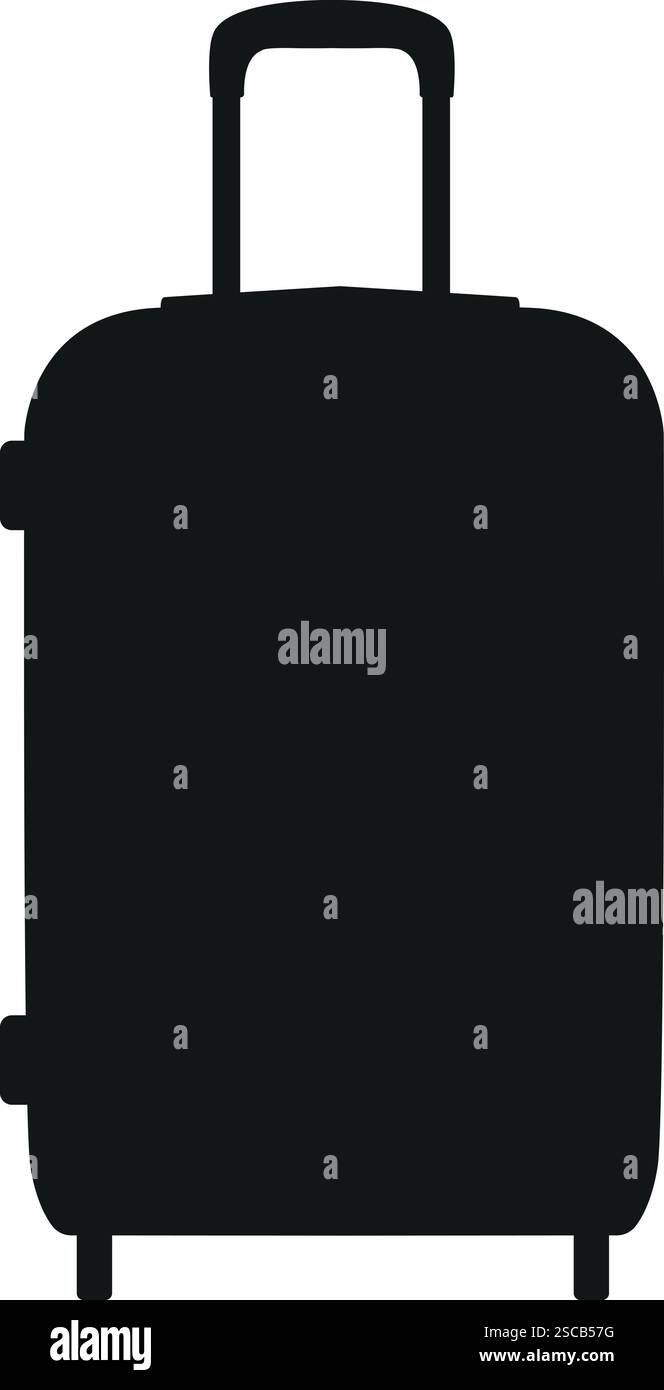 Trolley bag Stock Vector Images - Alamy